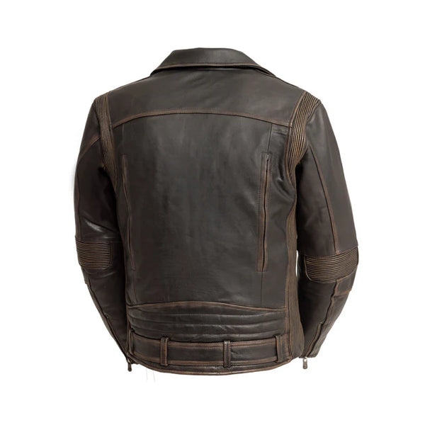 Wrath Men's Motorcycle Leather Jacket – Biker's Outfitters